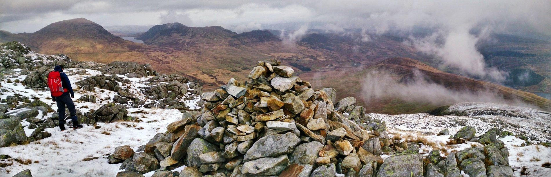 Gallt yr Ogof | Summit | Mud and Routes | Conwy, Glyderau, Highest ...