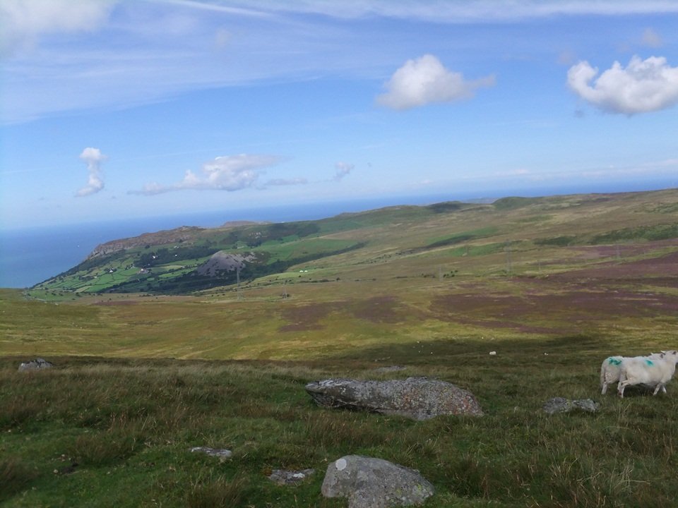 Carnedd Llywelyn and Foel Fras from Llanfairfechan | Mud and Routes