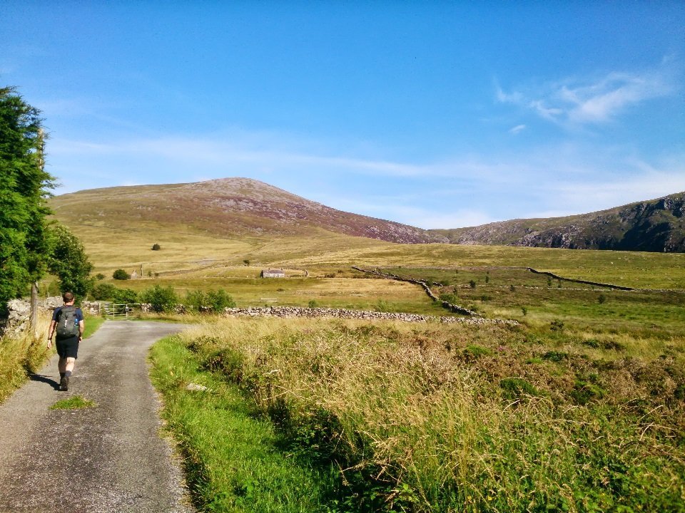 Western Nantlle Ridge - Craig Cwm Silyn and Mynydd Graig Goch from Nebo ...