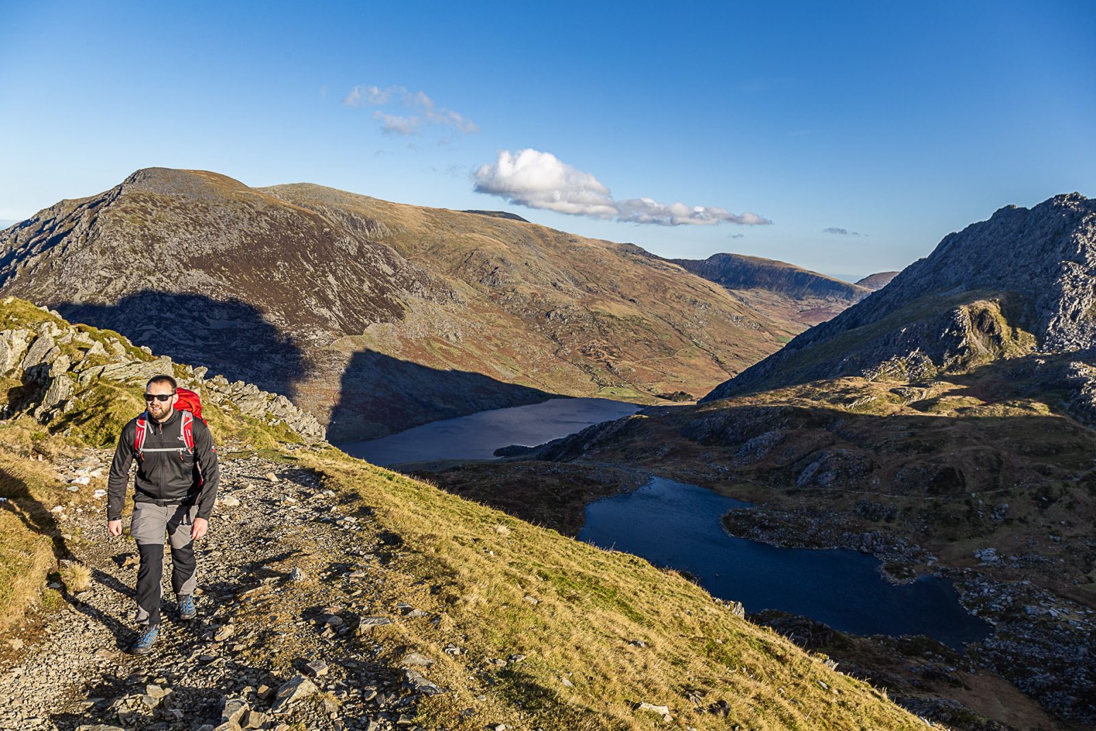Y Gribin Ridge Scramble up Glyder Fach | Mud and Routes