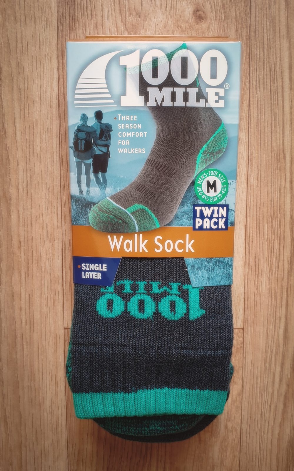 1000 Mile Walk Socks Review | Mud and Routes